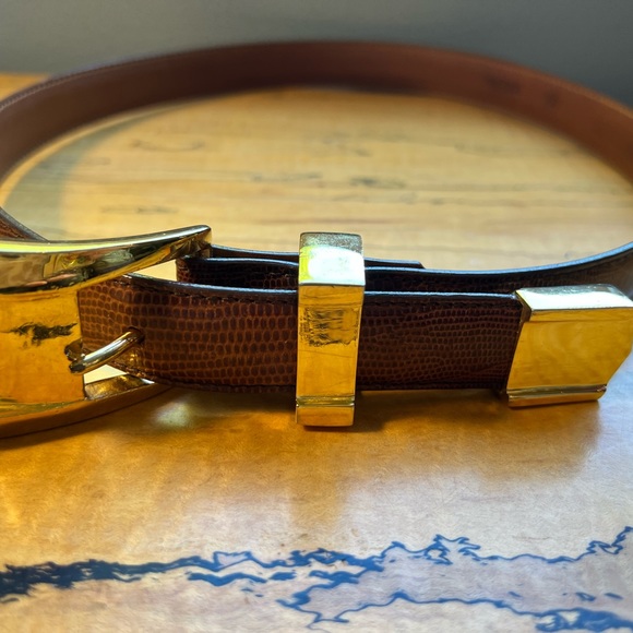 Al Beres Bugatti | Accessories | Al Beres Bugatti Cognac Leather Belt ...